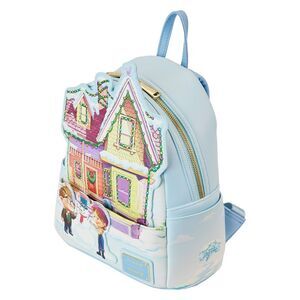 Loungefly | Bags | Disney Pixar Up House Holiday Light Up Mini Backpack ...